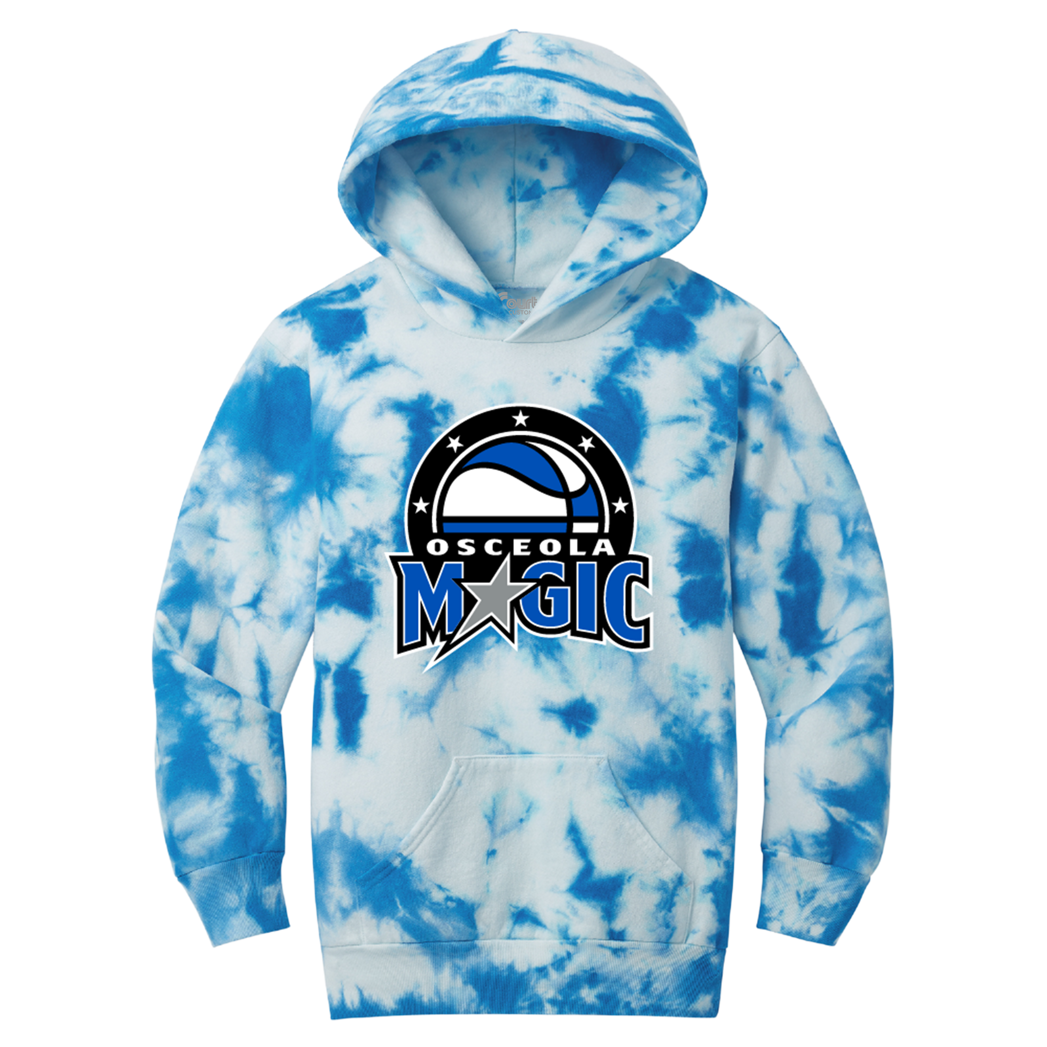 Osceola Magic Youth Logo Tie-Dye Hoodie